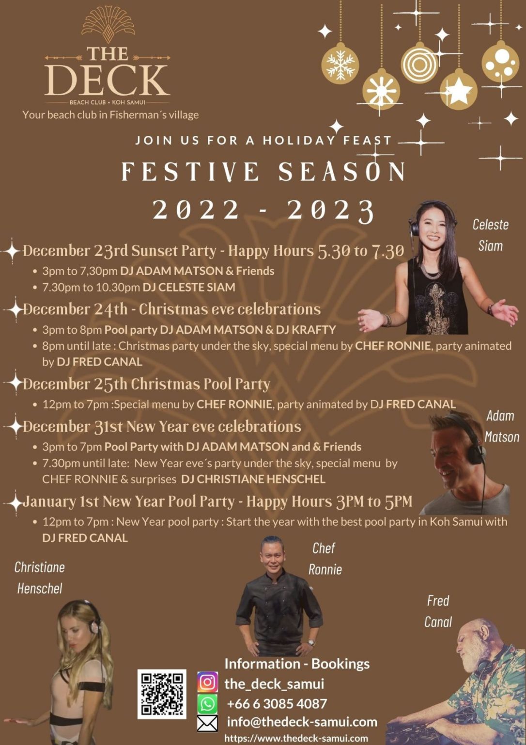 Events The Deck Samui - Beach Club Bangrak Beach Koh Samui