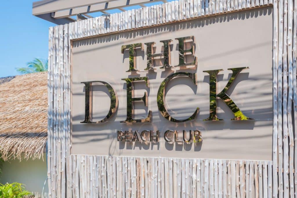 Gallery The Deck Samui - Beach Club Bangrak Beach Koh Samui