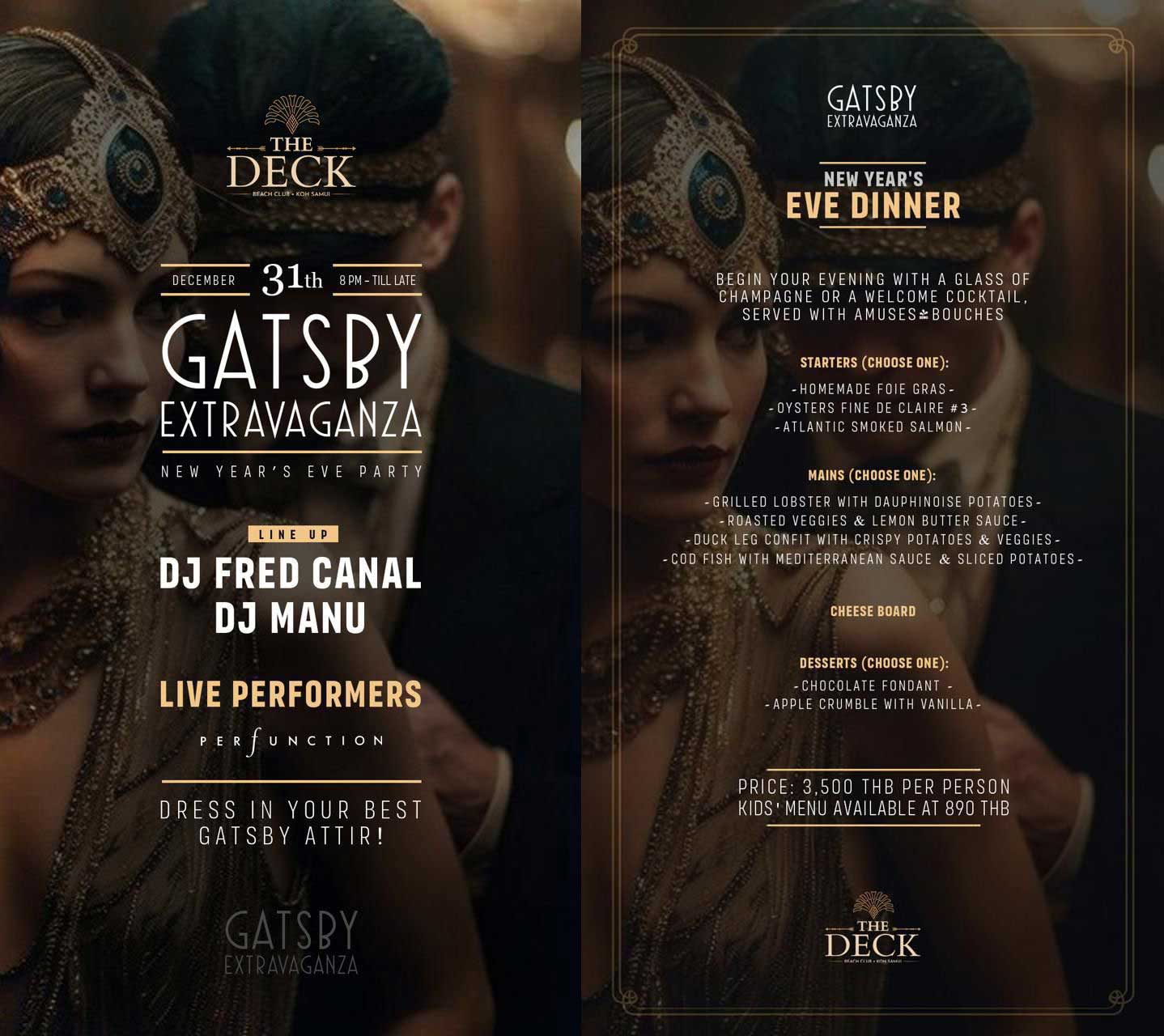 The Deck - Beach Club Samui on Bangrak Beach